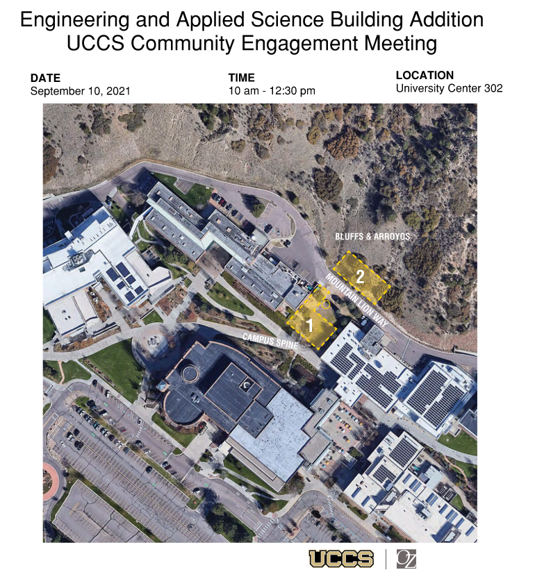 Engineering Building Addition UCCS Engagement Meeting | Planning ...